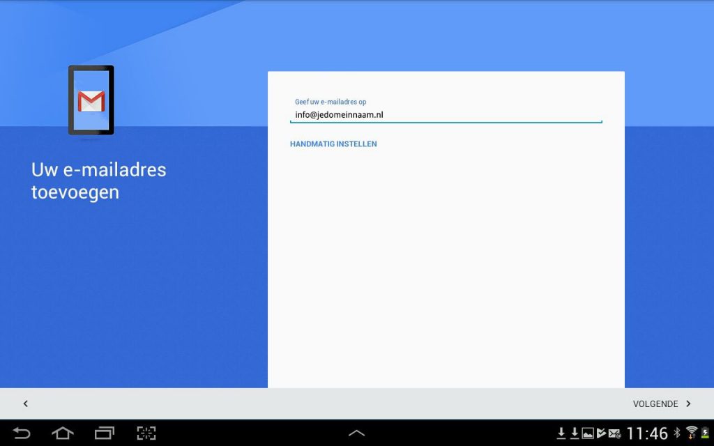 E-mail instellen in de Gmail app - Interwijs Webhosting