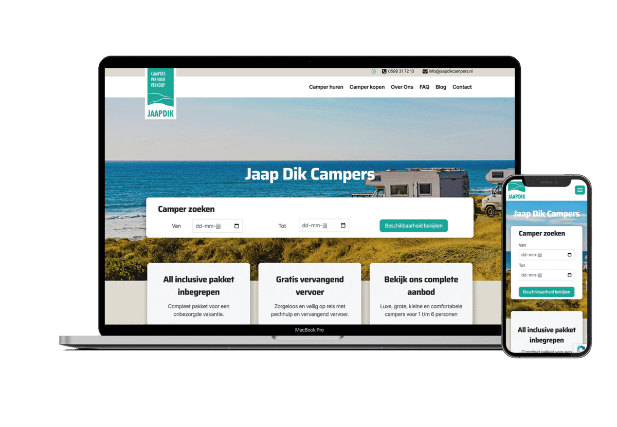 Jaapdikcampers.nl | Interwijs B.V.